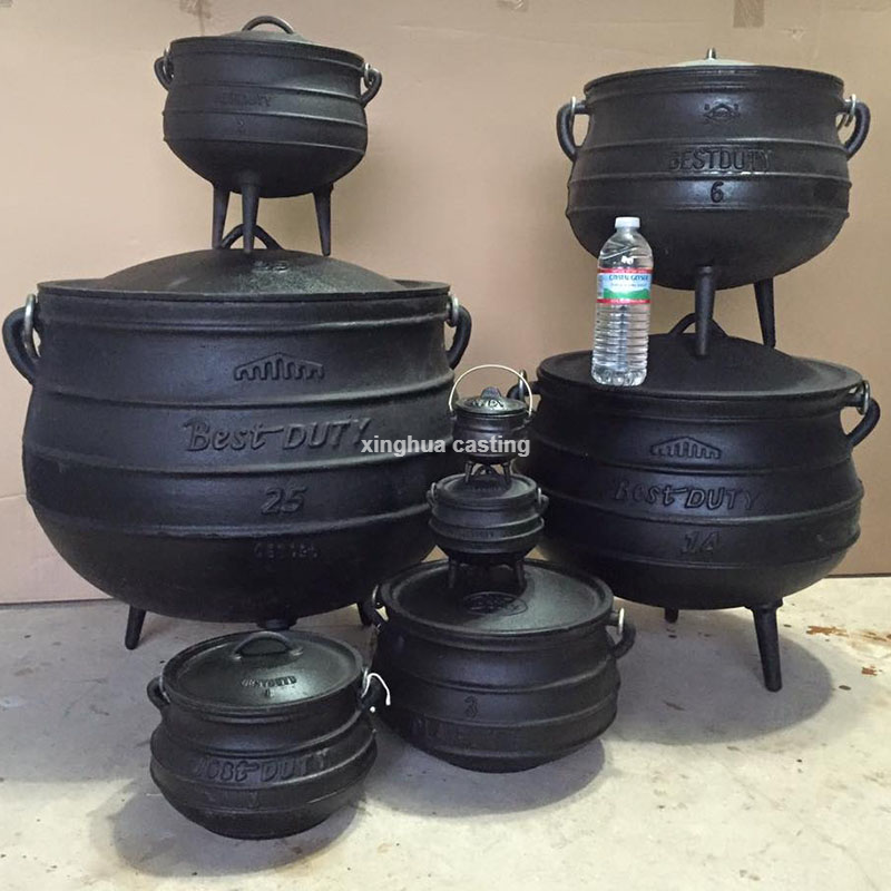 Cast Iron South Africa Three Legged Potjie Pot Cast Iron Cauldron - Buy ...